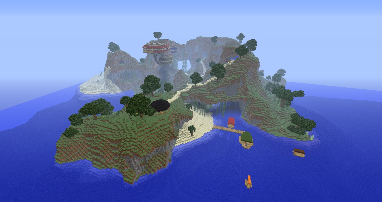 minecraft steves island resort Minecraft Map