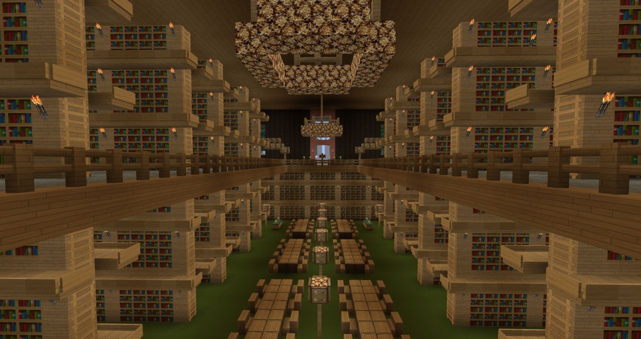 Archive / Library Minecraft Map