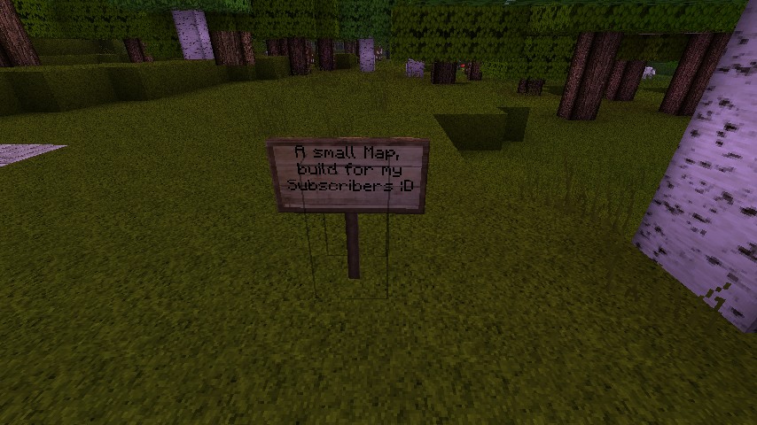 Tribut to my Subscriber ;) Minecraft Map