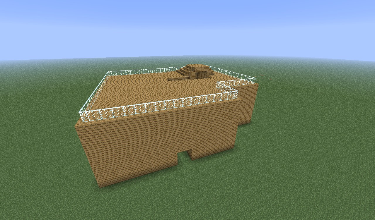 Piston transforming house (1.2) Minecraft Map