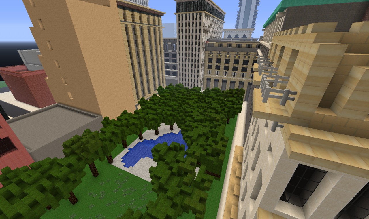 20th Century City Minecraft Map