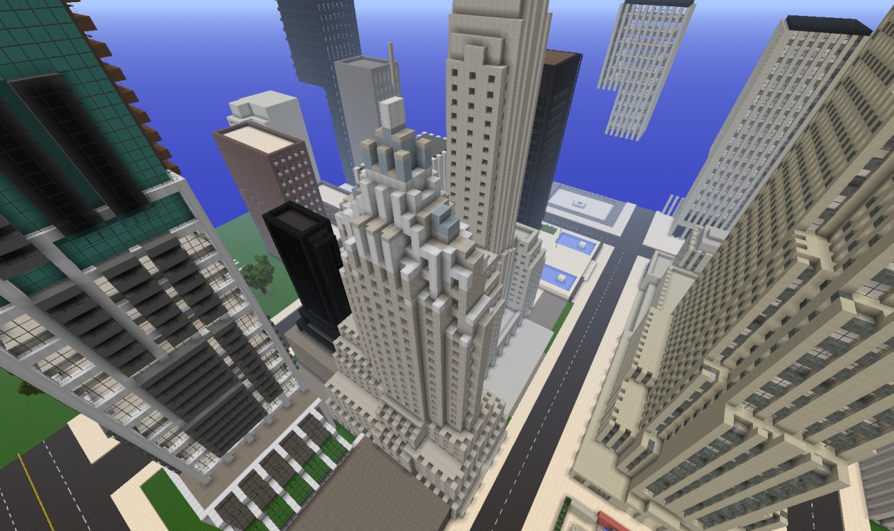 20th Century City Minecraft Map