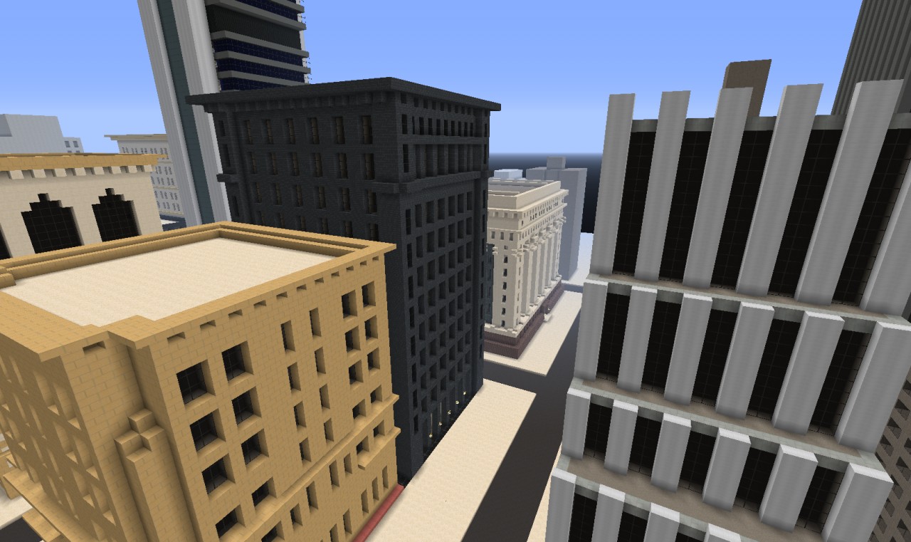20th Century City Minecraft Map