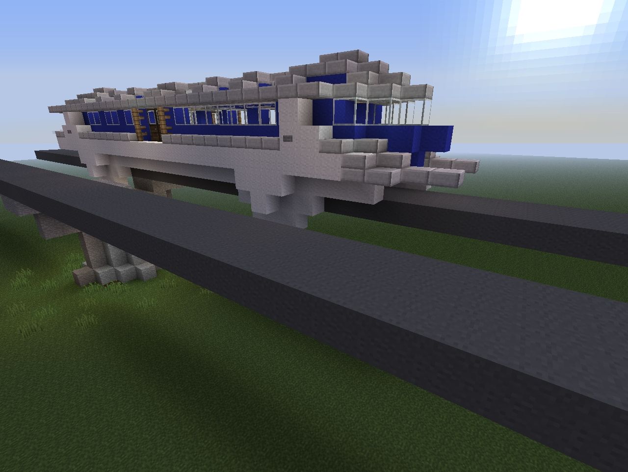 Monorail Design #2 Minecraft Map