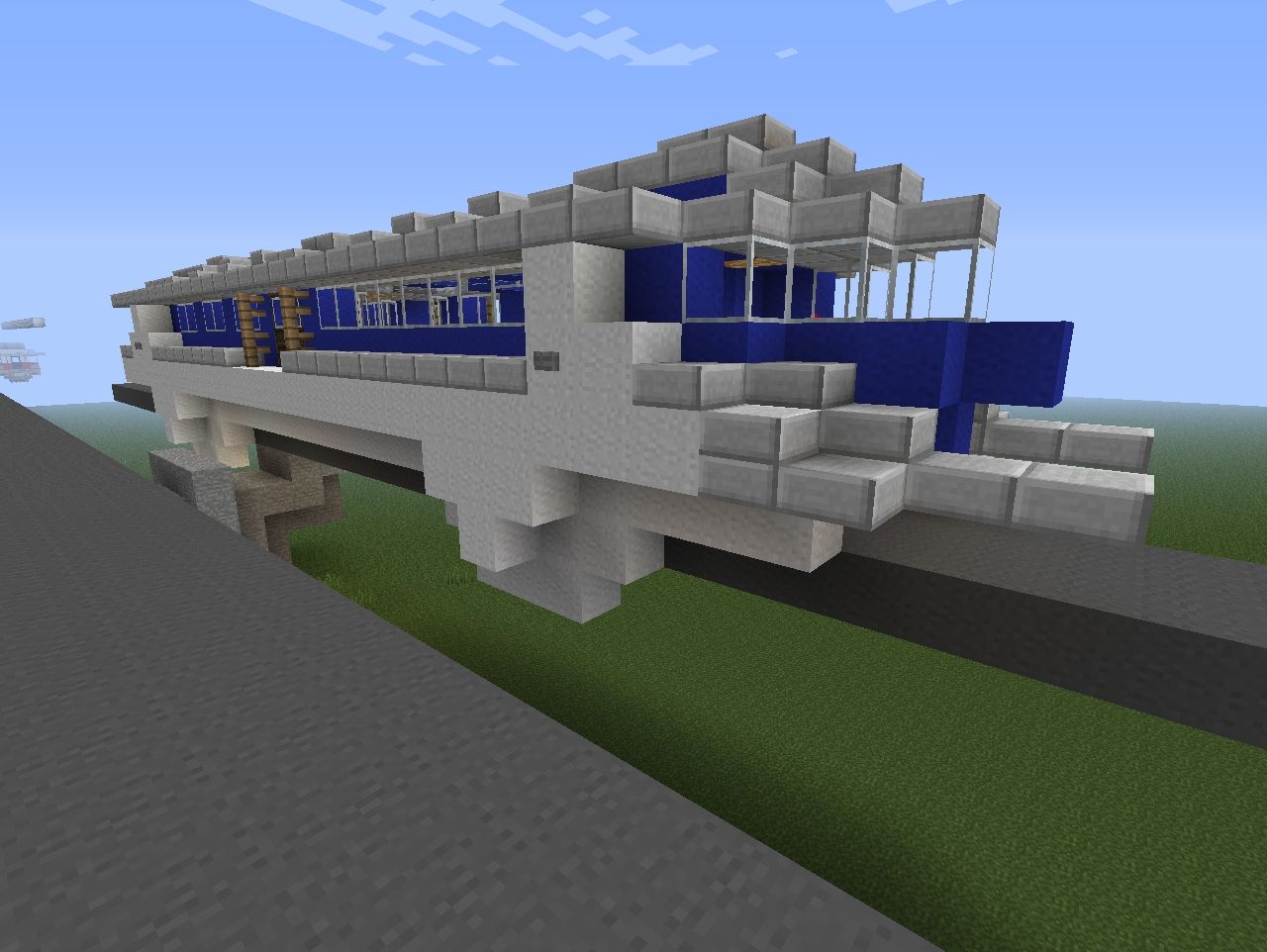Monorail Design #2 Minecraft Map