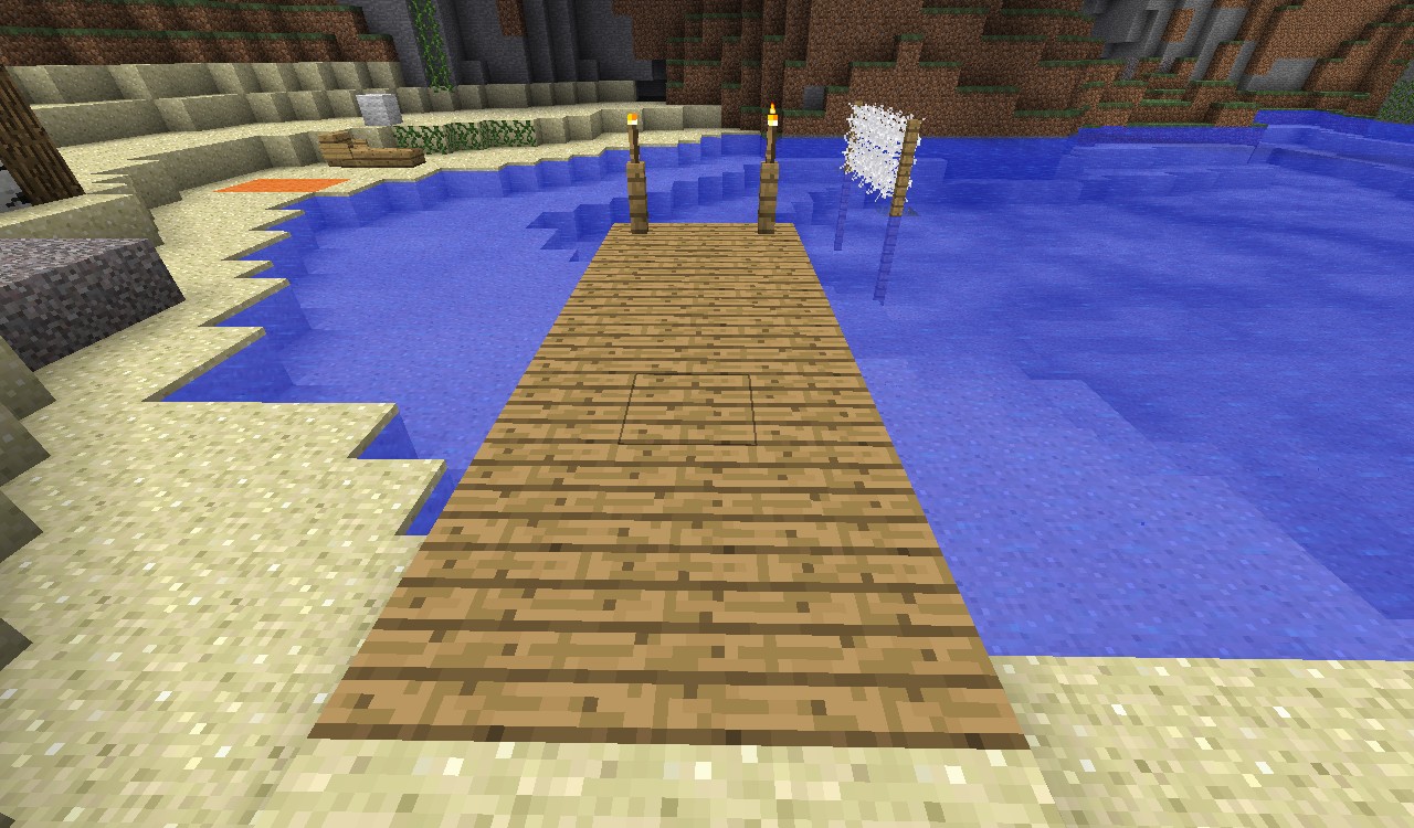 house on the beach Minecraft Map