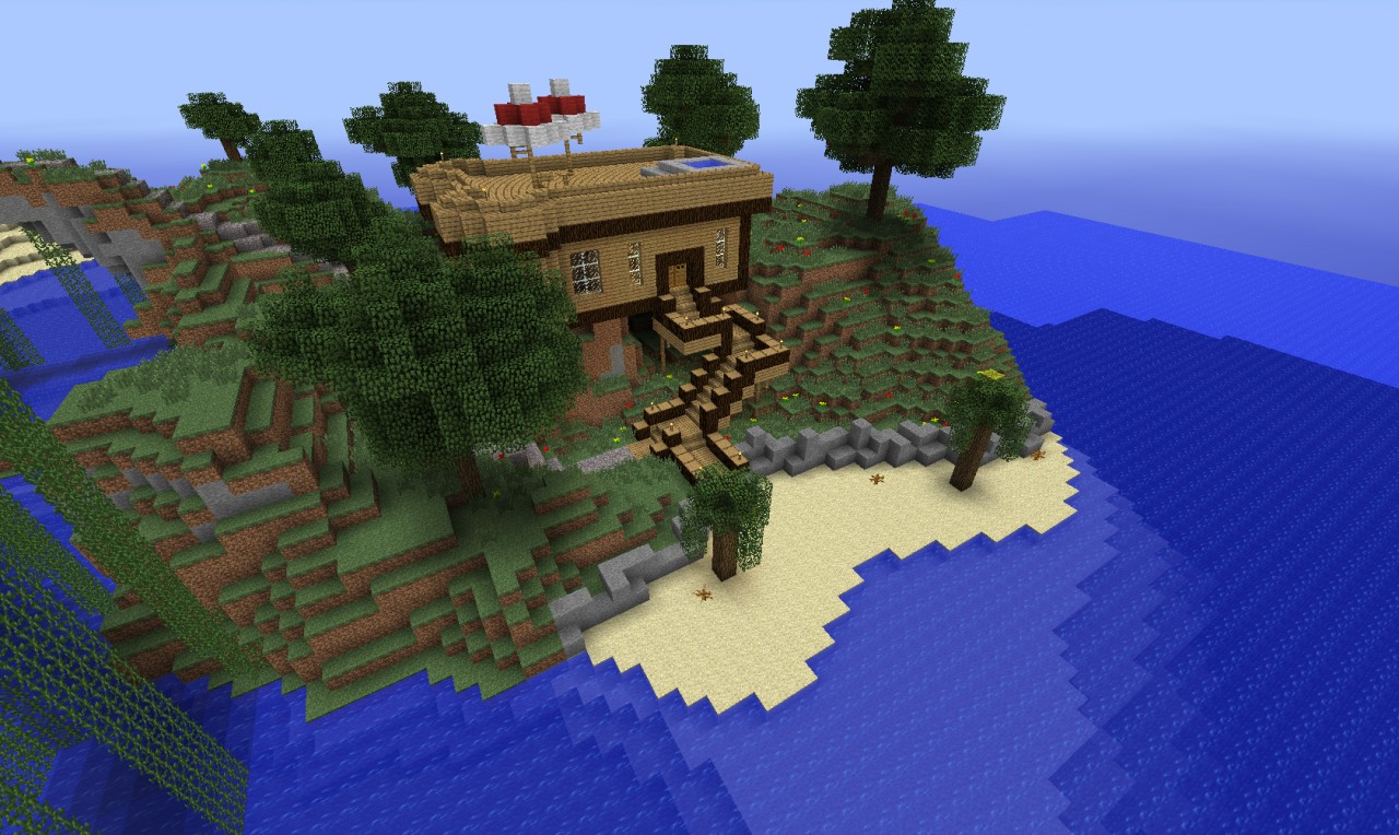 Mineland Island Resort Minecraft Map