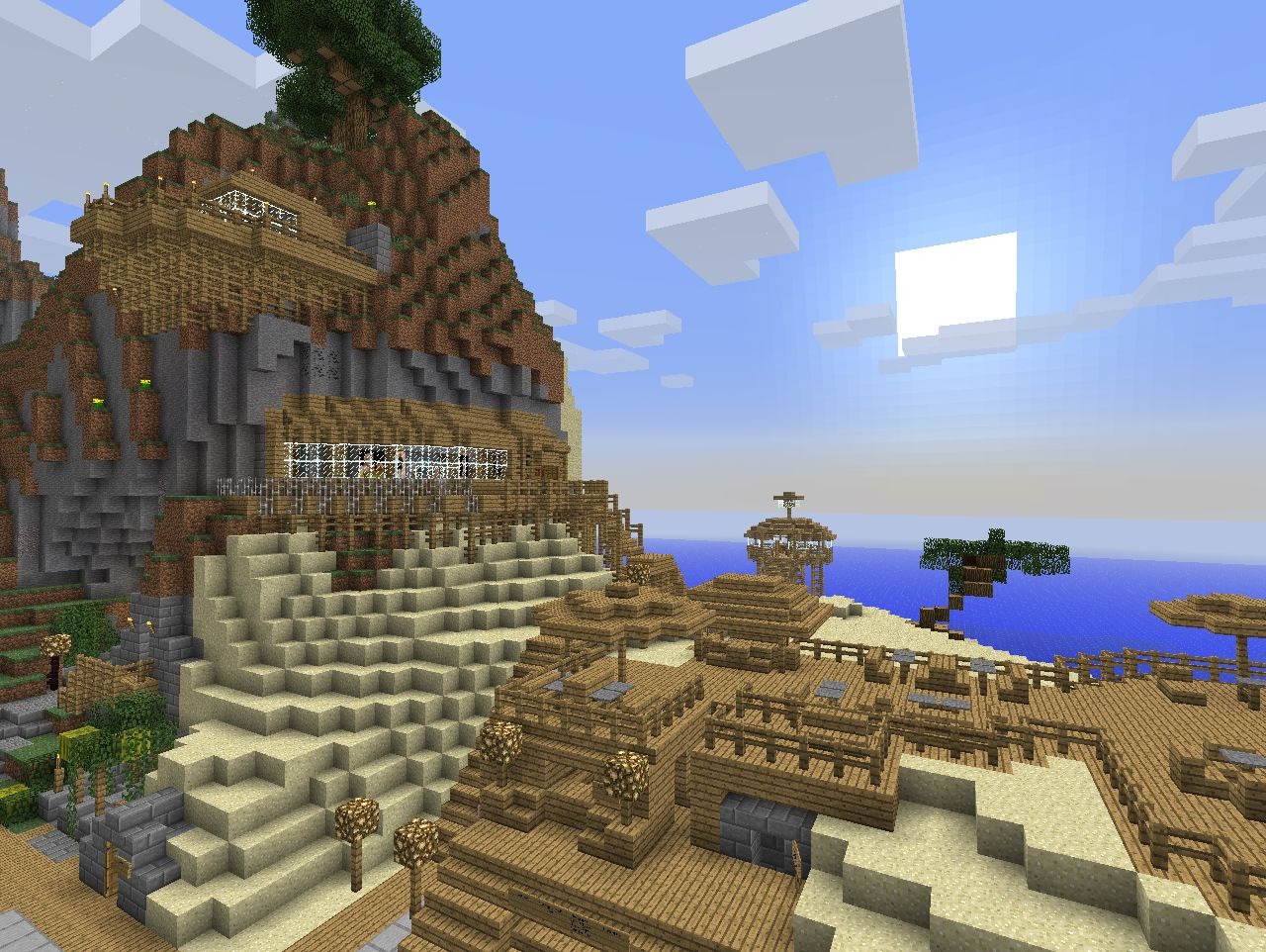 paradise island Minecraft Map