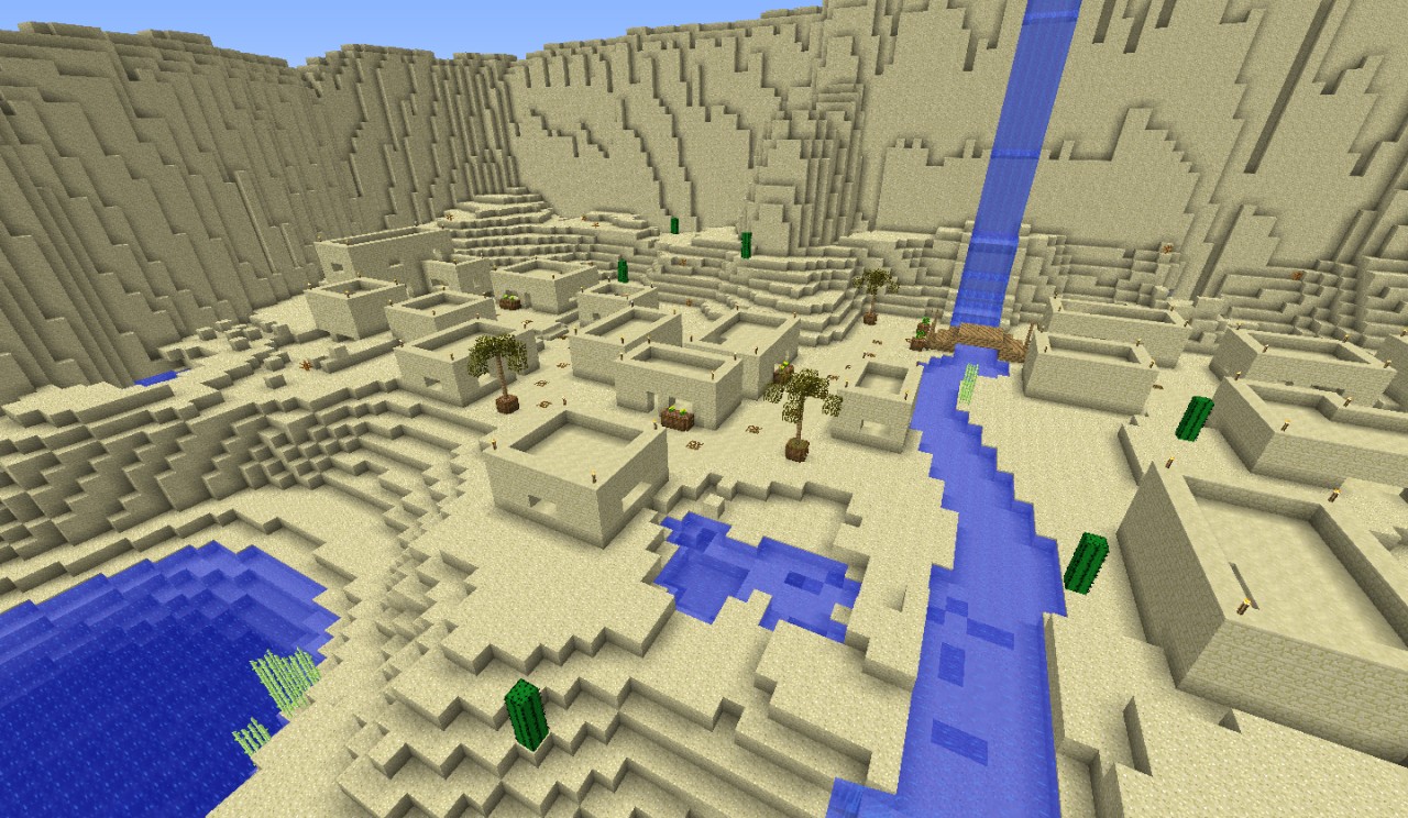 Arabian Village Minecraft Map