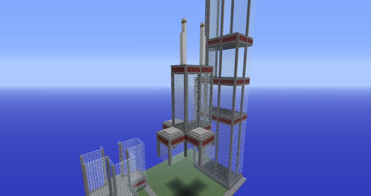 Sears Tower Large size Minecraft Map
