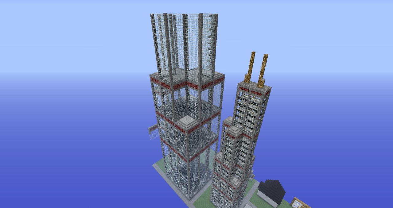 Sears Tower Large size Minecraft Map