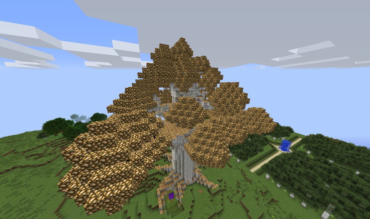 Holy Mothertree Minecraft Map