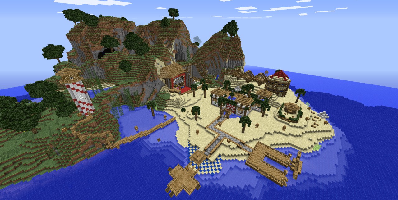 [Contest] Island Resort Project Paradise! Minecraft Map
