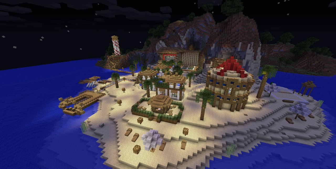 [Contest] Island Resort Project Paradise! Minecraft Map