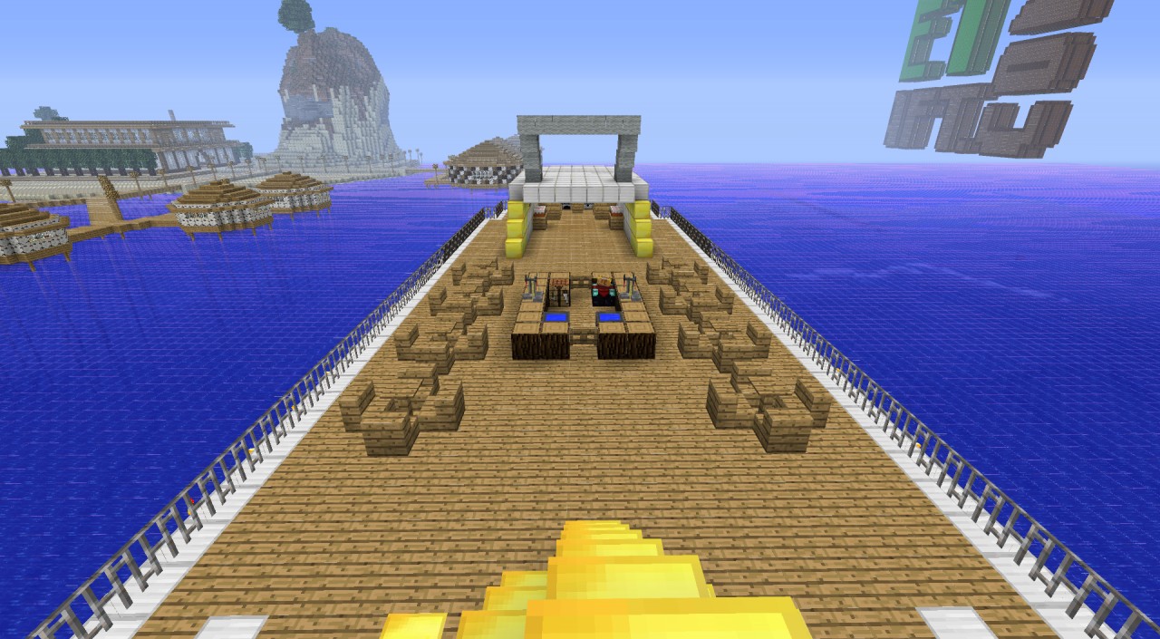 Small Yacht Minecraft Map
