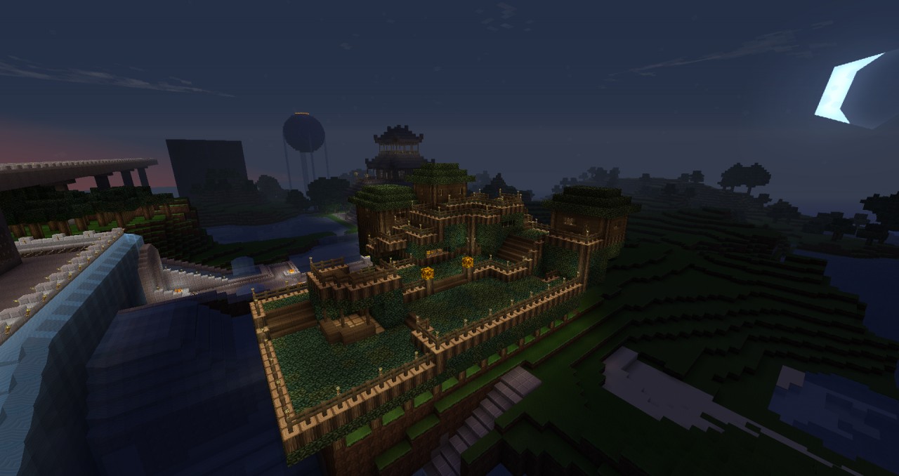 Tree Top Living Minecraft Map