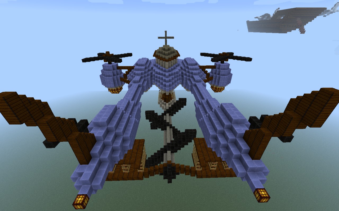 Highwind From Final Fantasy 7 Minecraft Map
