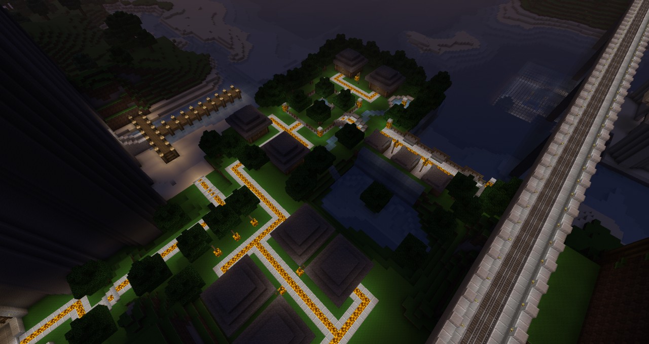 Forever Alone Village Minecraft Map