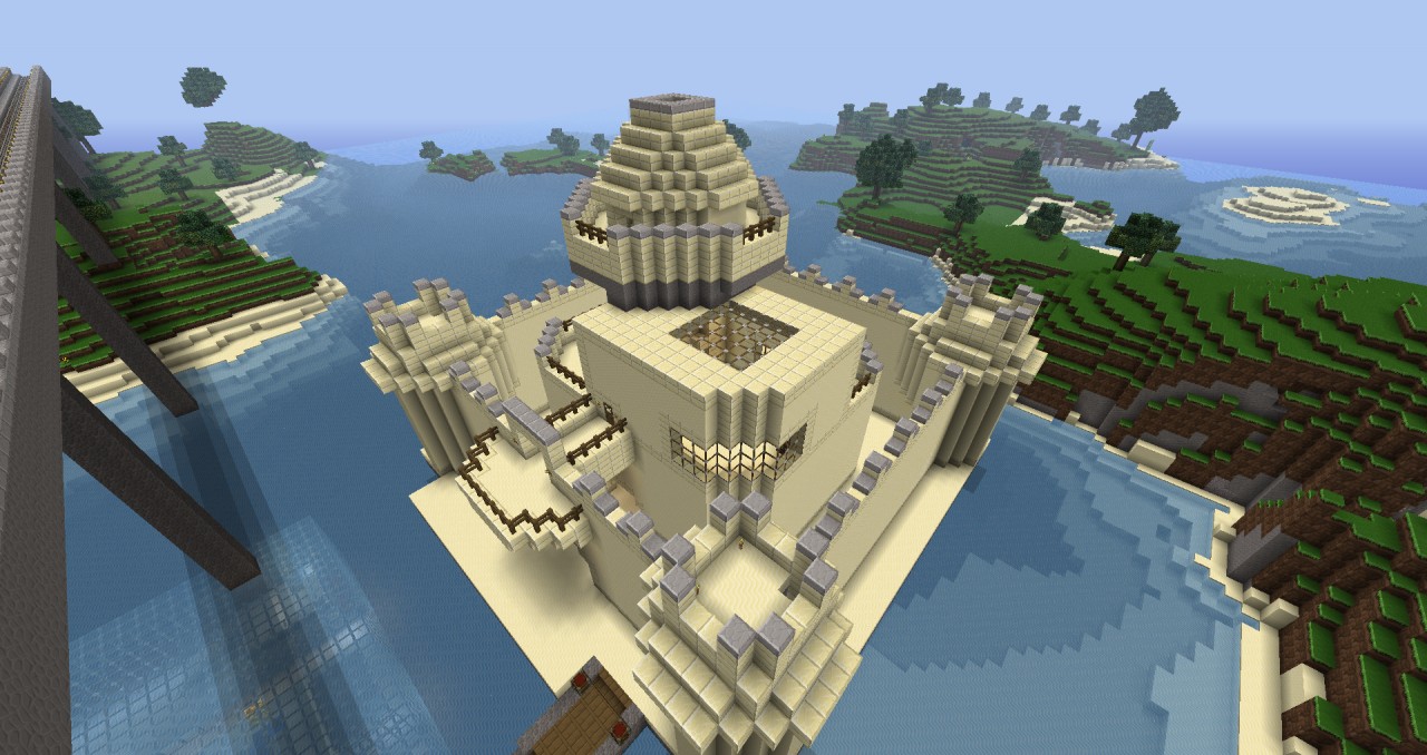 Sand Castle Minecraft Map