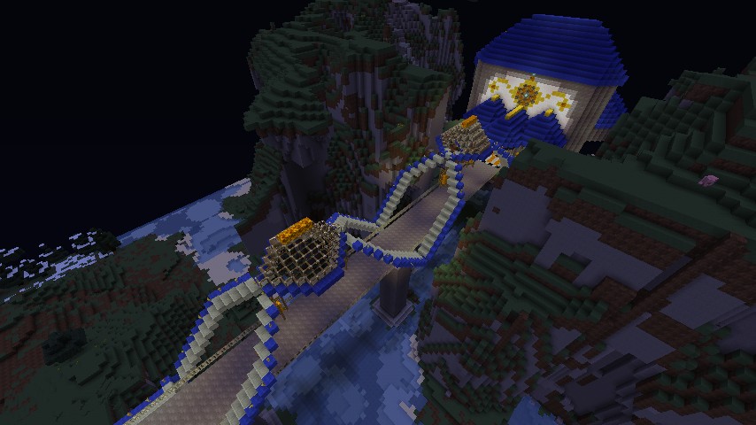 Suspension Spawn Minecraft Map