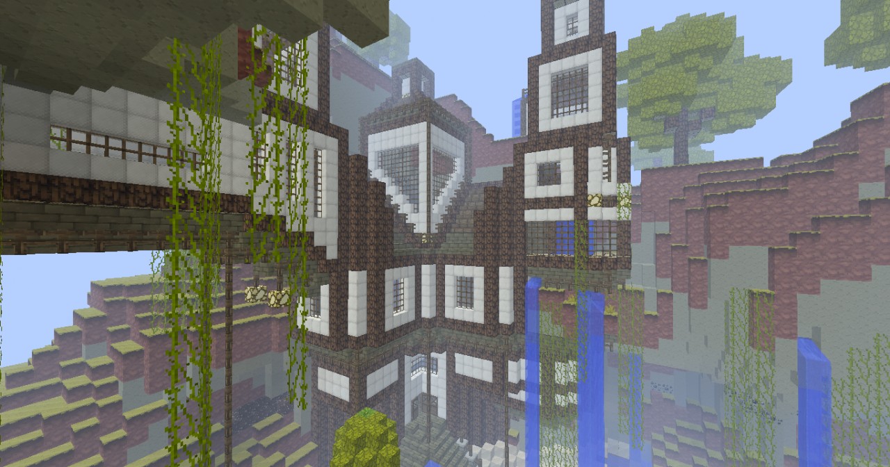 Shnazzy mountain resort Minecraft Map