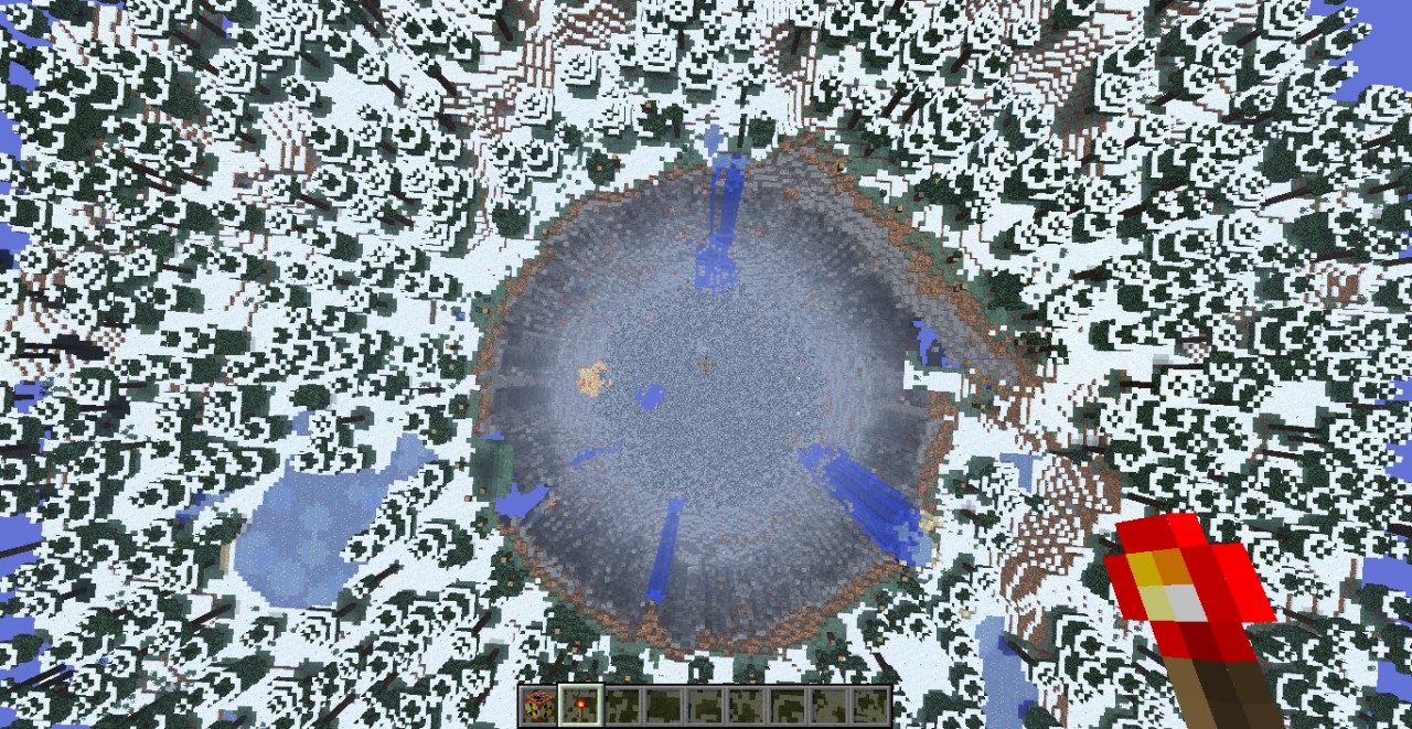 Crater Minecraft Map
