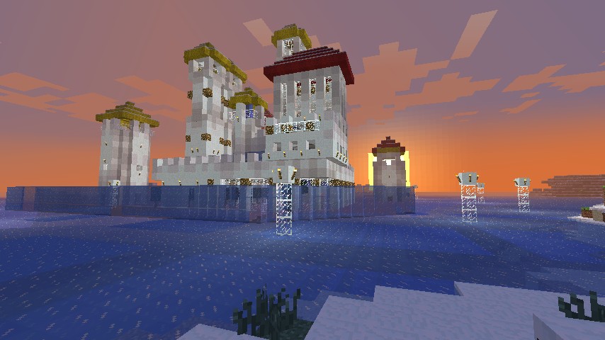 Winter Castle Minecraft Map