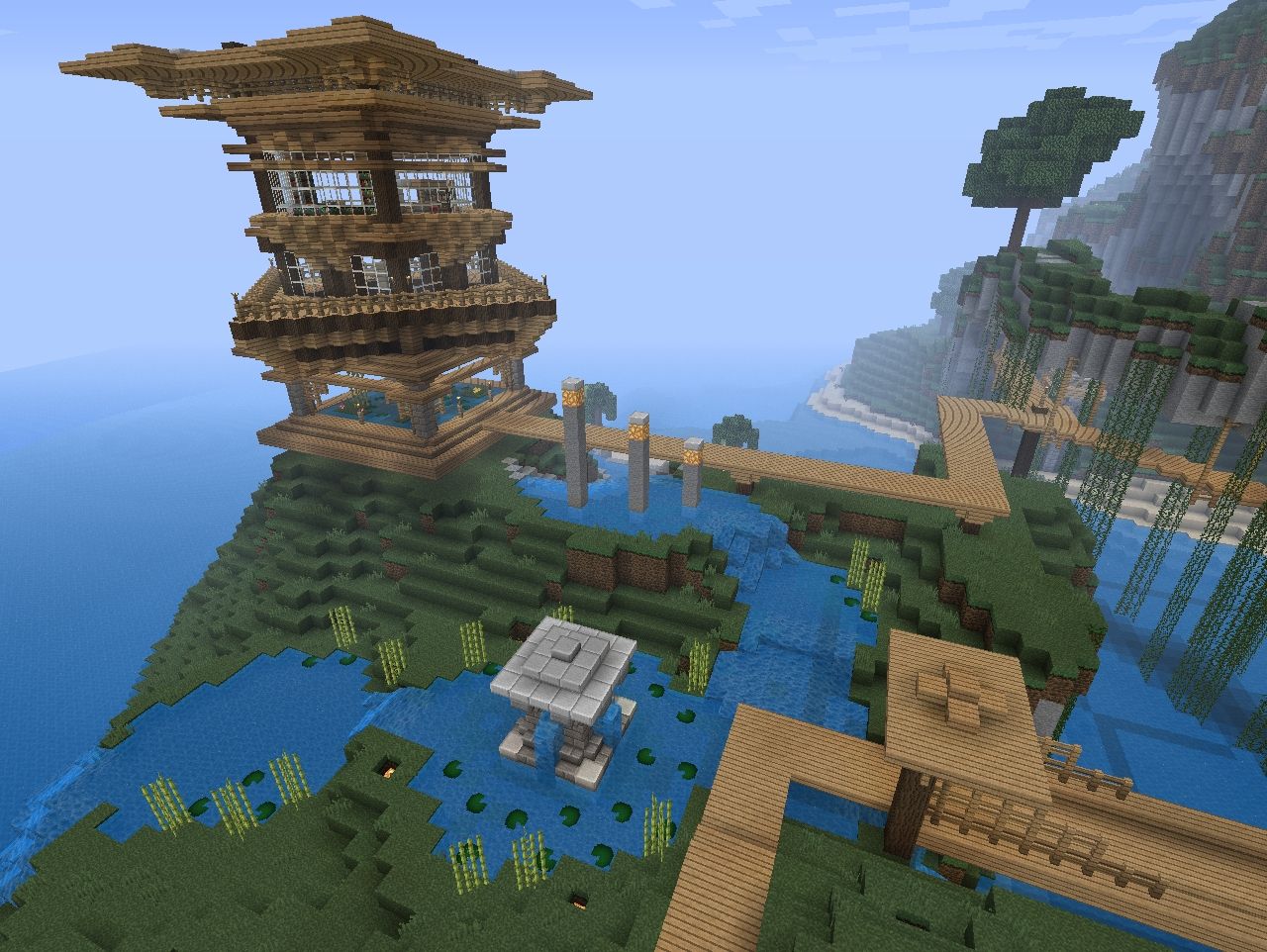 The Zen Tower Minecraft Map