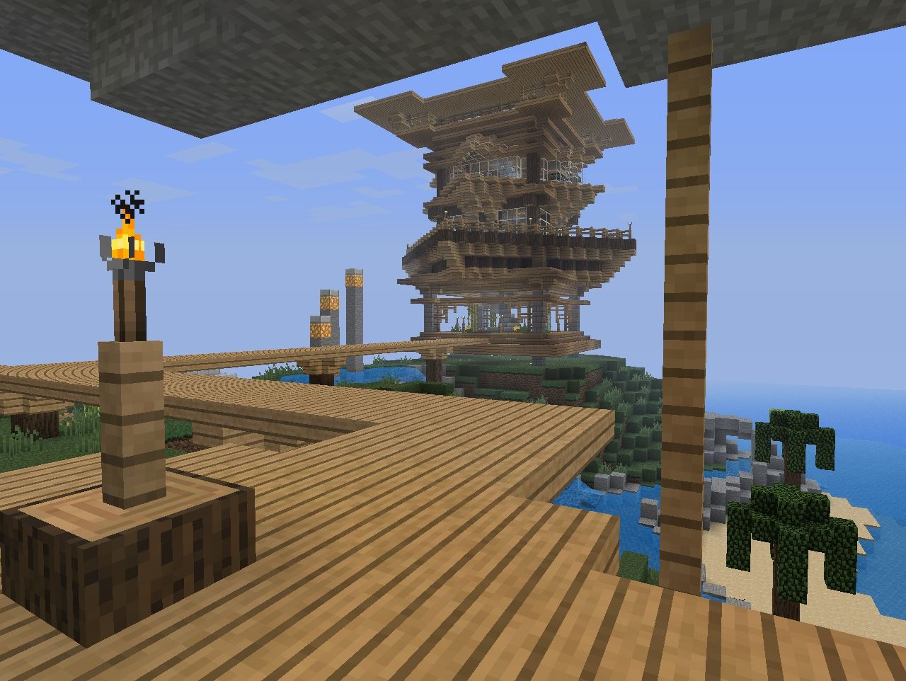 The Zen Tower Minecraft Map