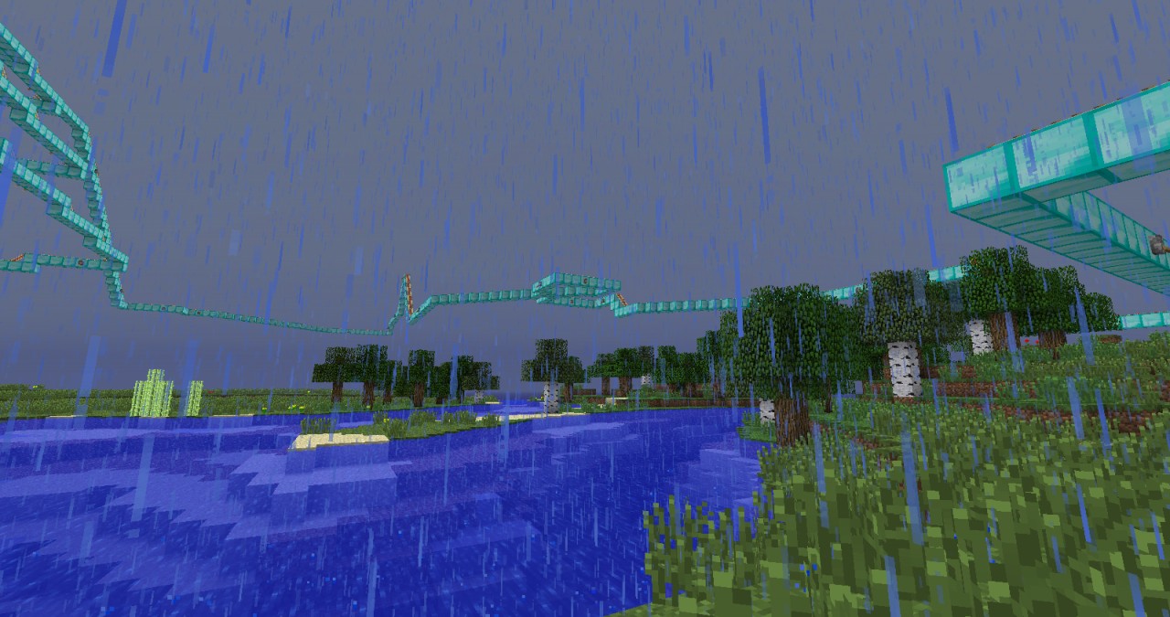 Epic Diamond Coaster! Minecraft Map