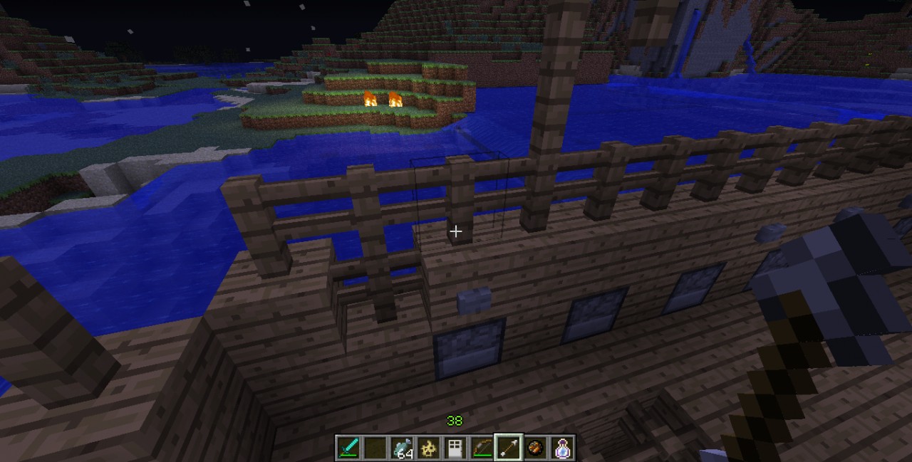 Pirate Ship - working cannons! Minecraft Map