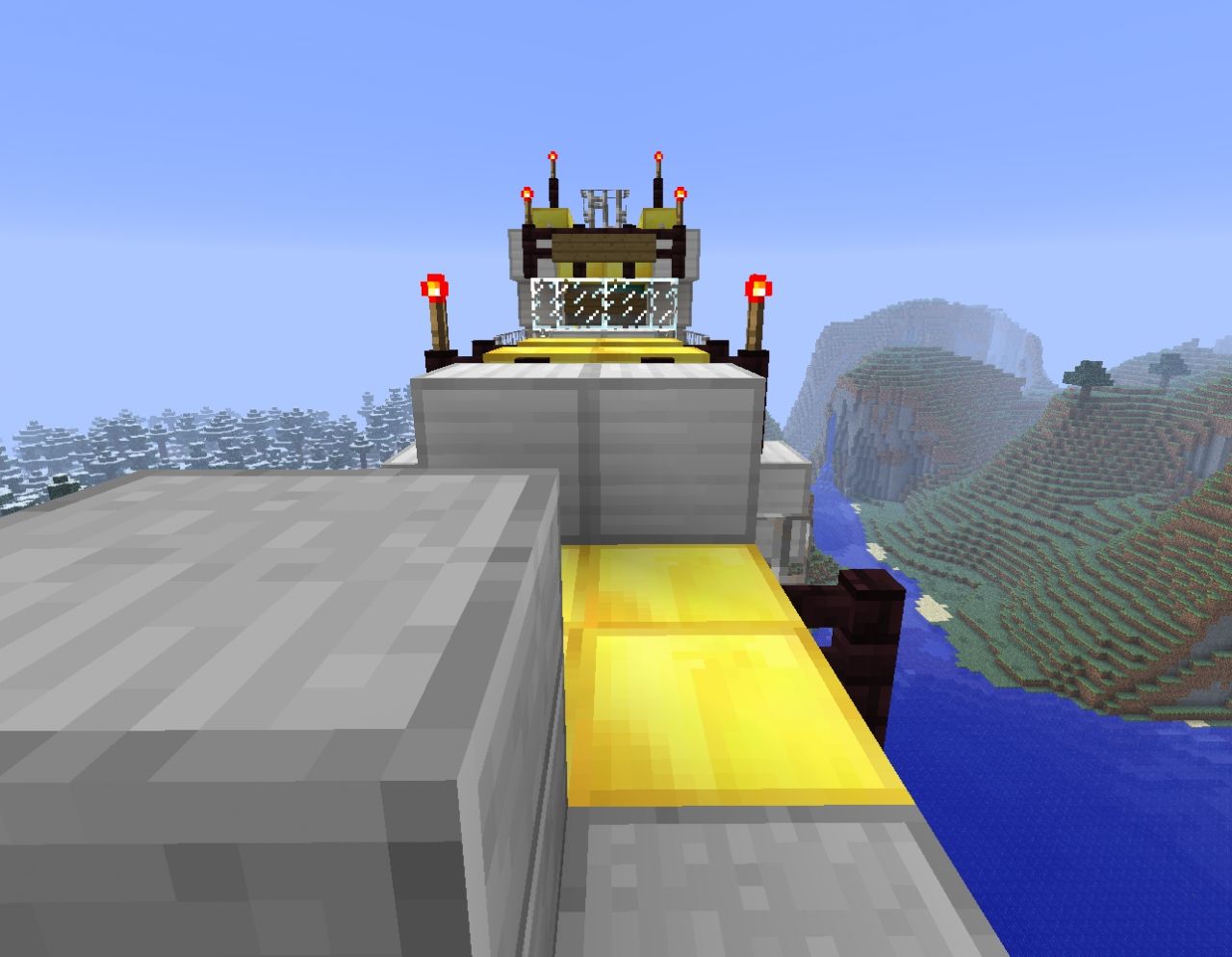raising a cruise liner: The Solaris MK II Minecraft Map