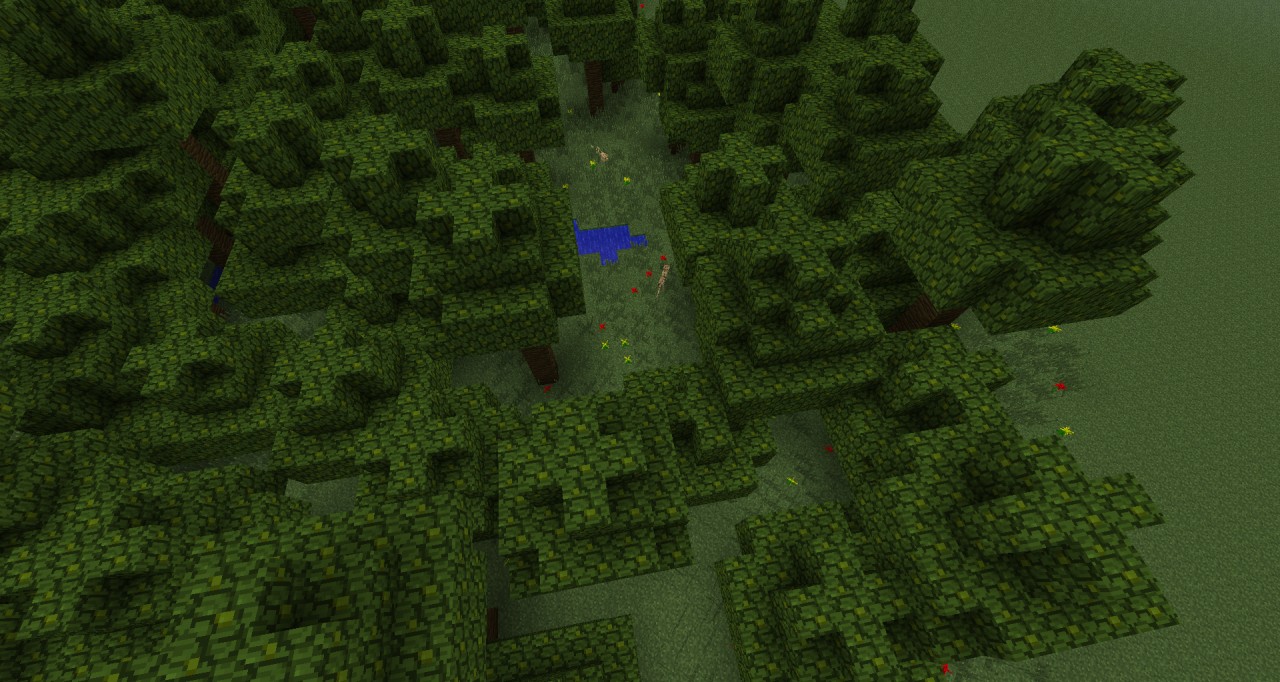Home Made Forest (Canceled) Minecraft Map