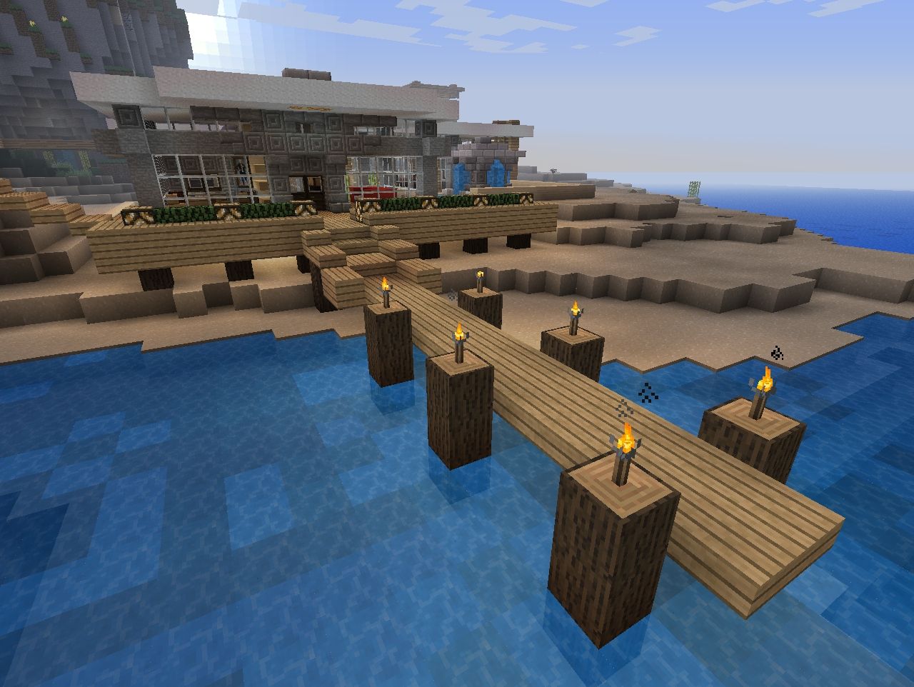 Beach Front Home Minecraft Map