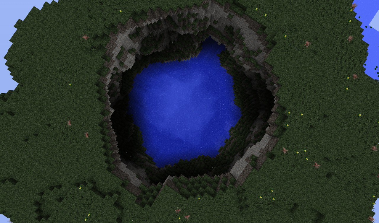 Hollow Island Minecraft Map