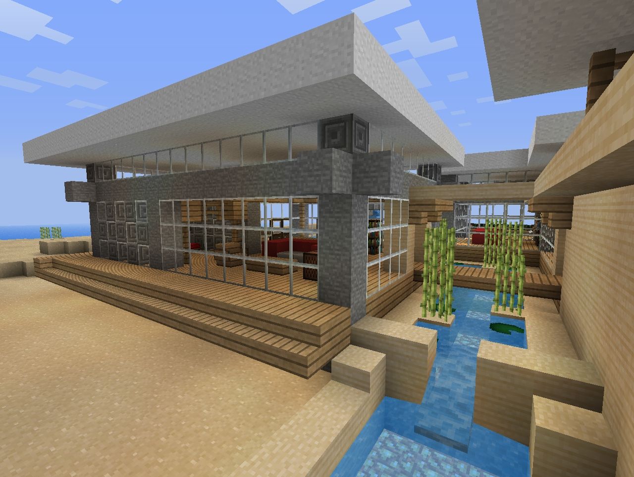 Beach Front Home Minecraft Map