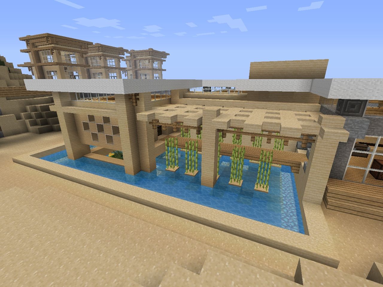 Beach Front Home Minecraft Map