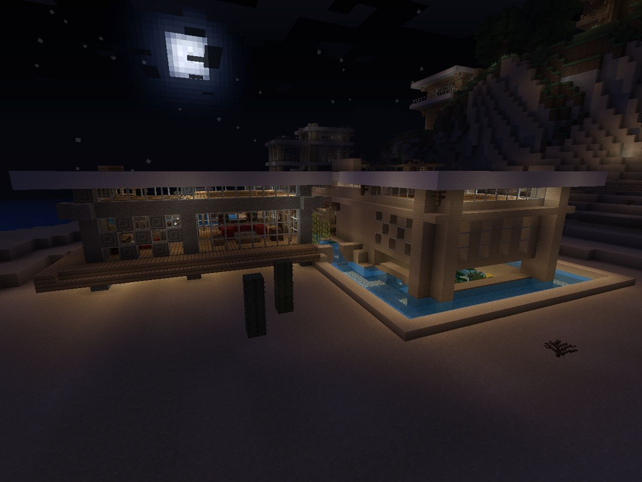 Beach Front Home Minecraft Map