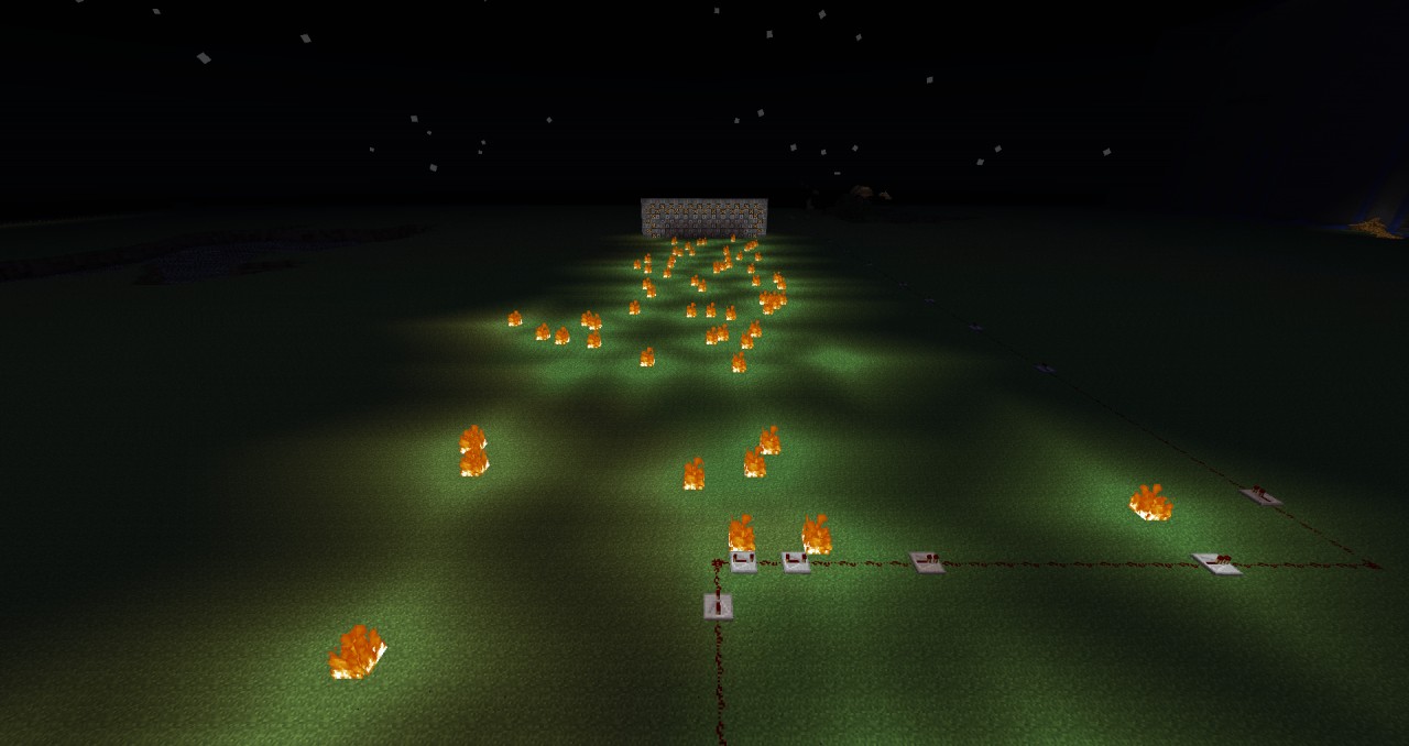 Fire Charge Cannon Minecraft Map