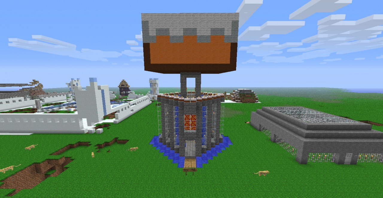 Cake Tower for Niezapominajka Minecraft Map