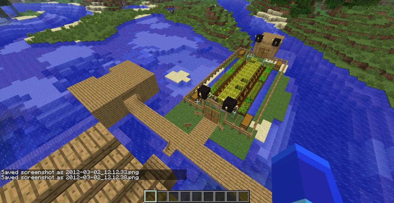 Underwater house(with animal farm) Minecraft Map