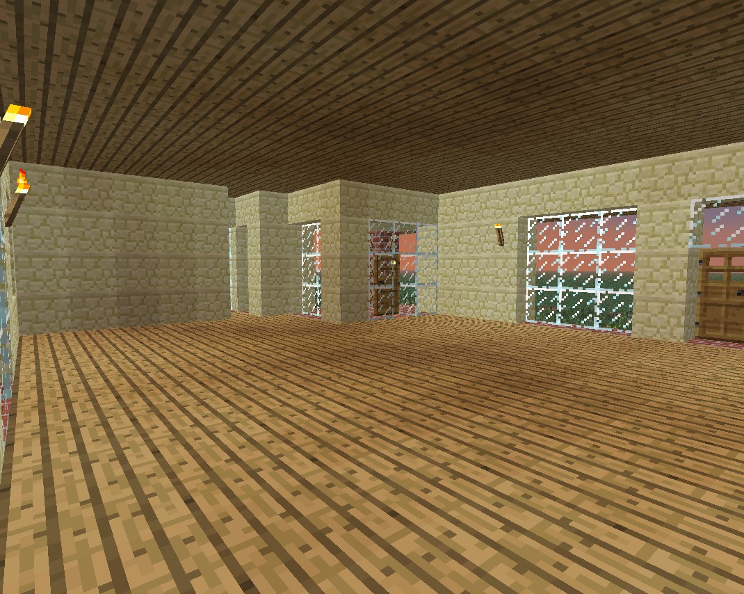 Little house with garage Minecraft Map