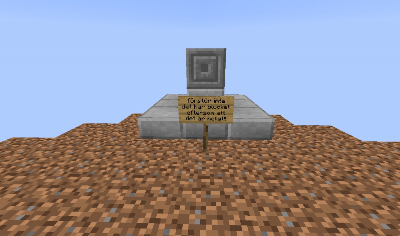 sky survival (swedish) Minecraft Map
