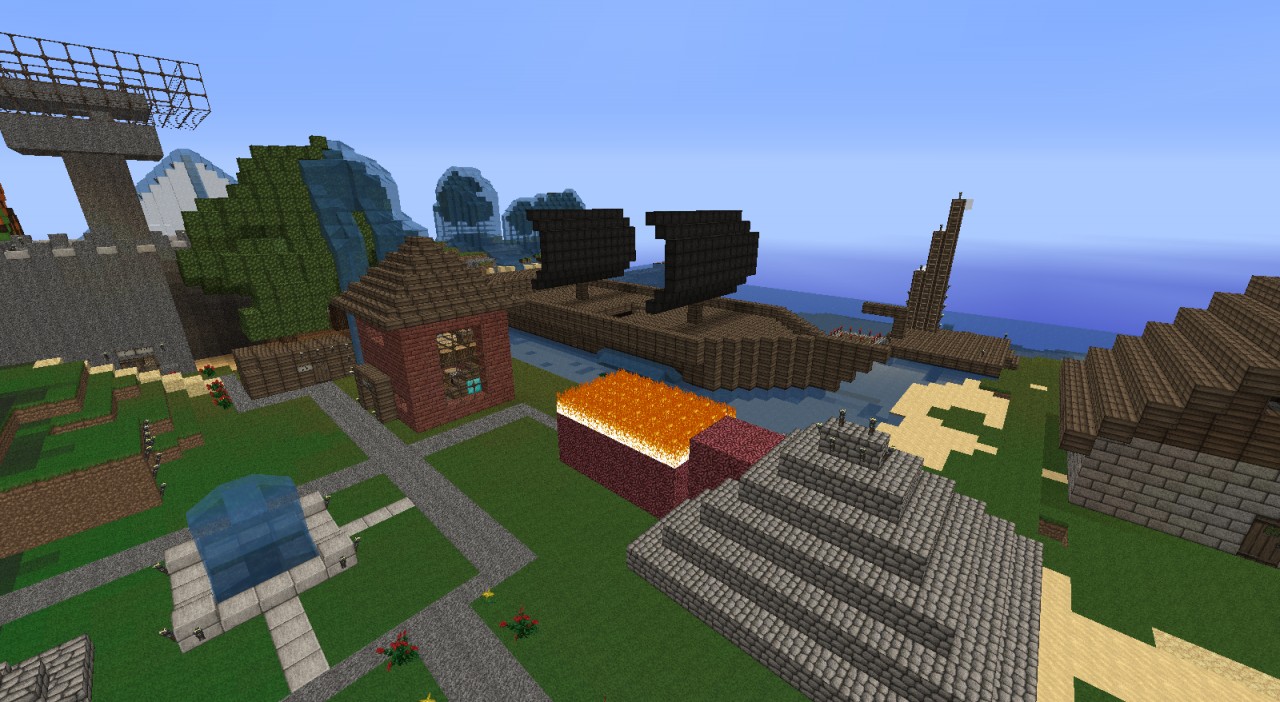 The Land of the Pigs Minecraft Map