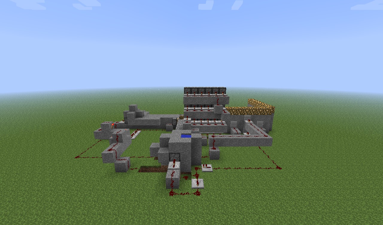 3D printer! 6 x 6 x 12 Minecraft Map