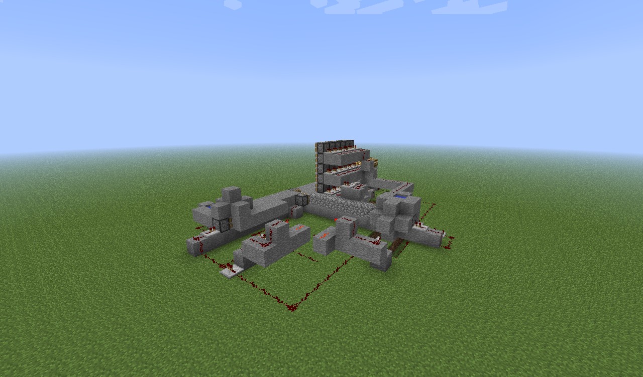 3D printer! 6 x 6 x 12 Minecraft Map