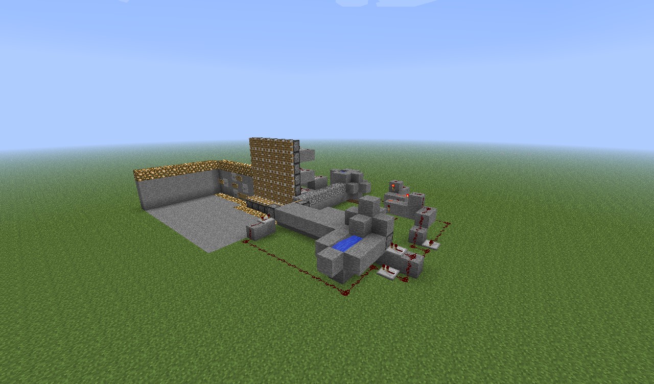 3D printer! 6 x 6 x 12 Minecraft Map