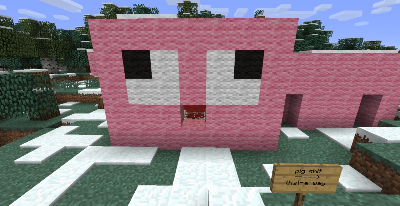 diamond-eating pig Minecraft Map