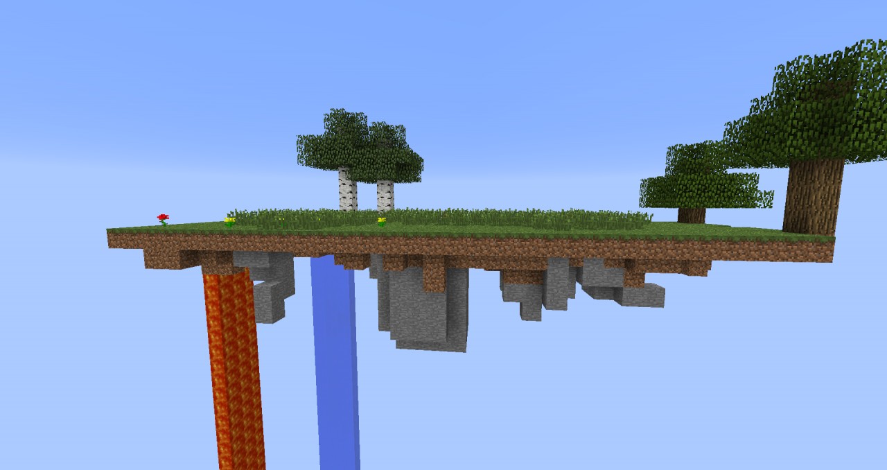 Sky World Minecraft Map