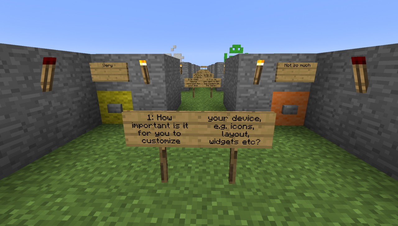 NBT tablet selector redstone mechanism Minecraft Map